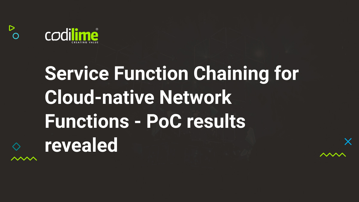 Webinar | Service Function Chaining for Cloud-native Network Functions